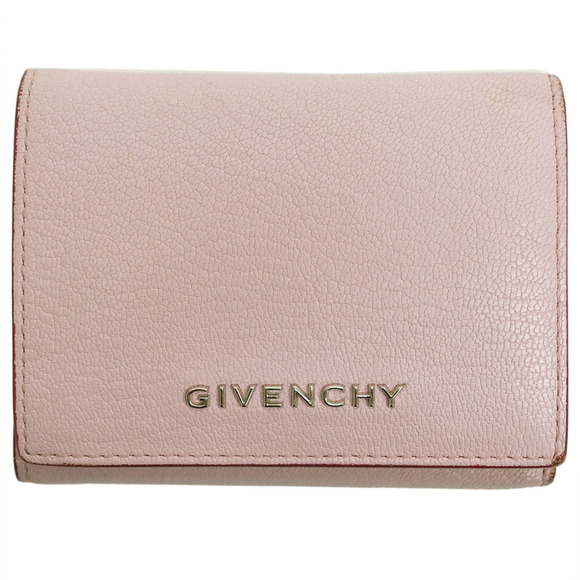 Givenchy | Bags | Givenchy Trifold Wallet Pink Womens Purse | Poshmark